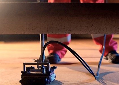 Tank Floor MFL Scanning – Cave Inspection Ltd.